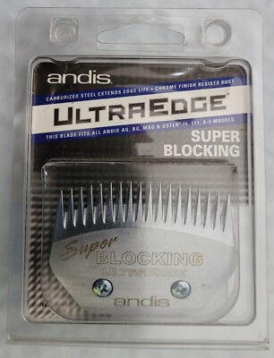ANDIS Ultra Edge SUPER BLOCKING Clipper Blade 64340 #3408 *NEW & SEALED ...