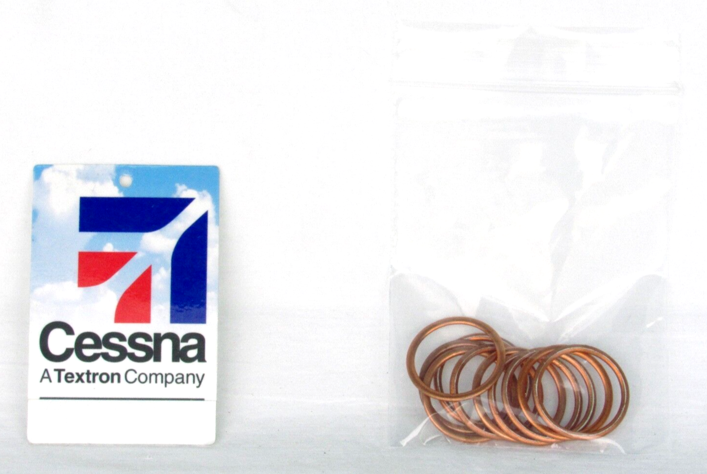 Aircraft Engine OIL CRUSH WASHER COPPER GASKET AN900-14 Bag of 10 ...