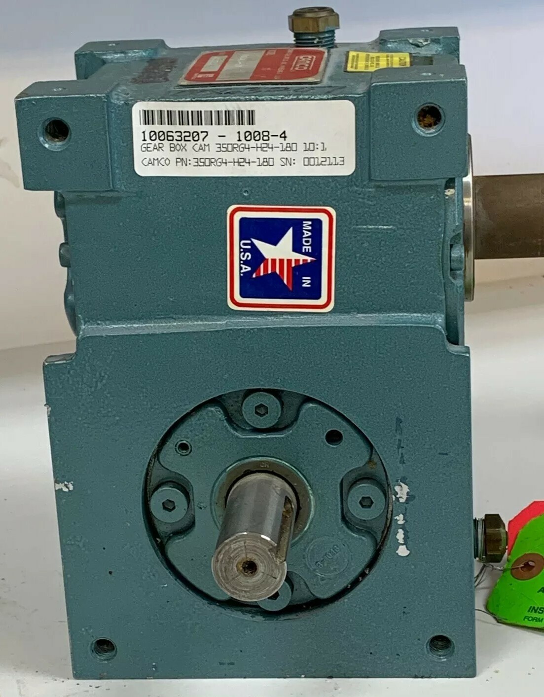 Camco Indexer Gear Drive 350RG2H24-180 Ratio 10:1 *Warranty~Fast ...