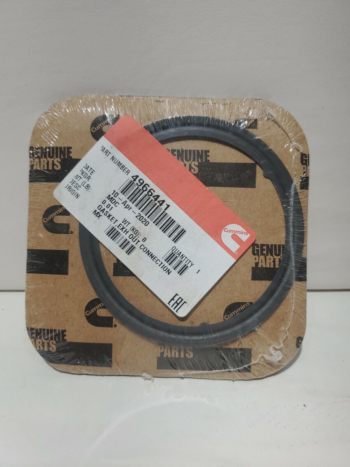 Genuine Cummins 4966441 Gasket EXH out Connection for sale online | eBay