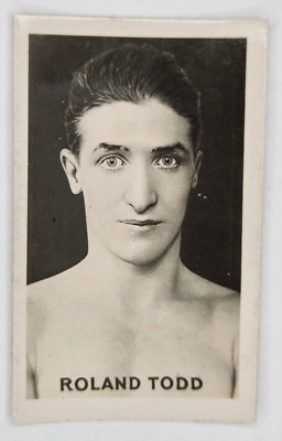 1922 The Champion Famous British Record Holders #65 ROLAND TODD (B) | eBay