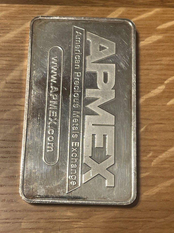 10 TROY OUNCES .999 FINE SILVER APMEX BAR ( 10oz) | eBay