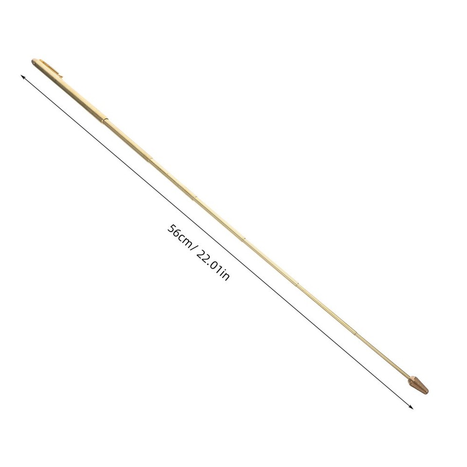 2Pcs Copper Dowsing Rods Portable Probe Tool for Water Locating and ...