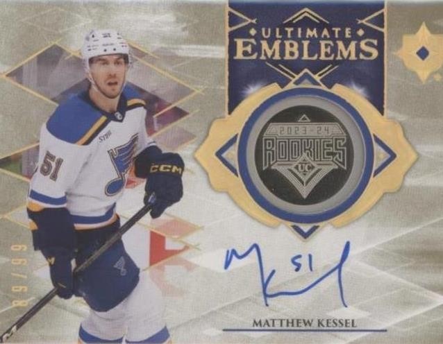 2023-24 Upper Deck Ultimate Collection - Ultimate Emblems Autographs ...