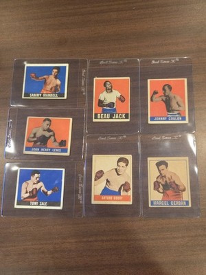 1948 Leaf Boxing Card Lot 7 Cards | eBay