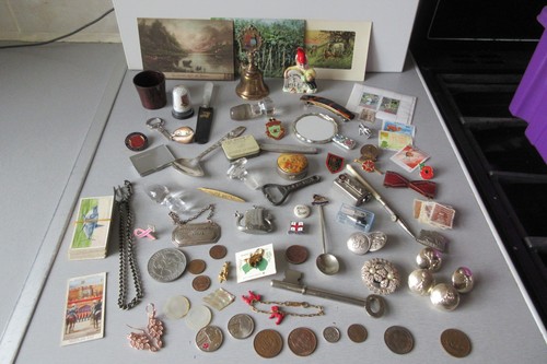 Job Lot Of Vintage Antique Modern Curios Mixed Items Used | eBay