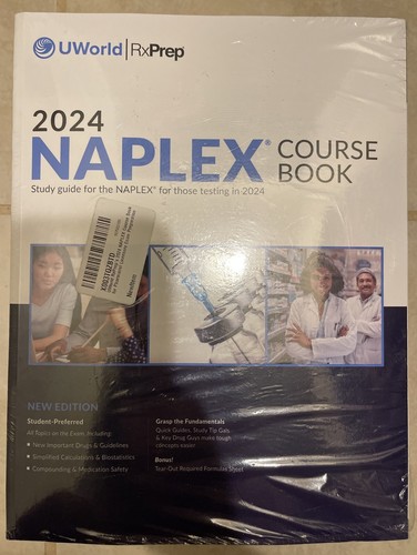 UWorld RxPrep 2024 NAPLEX Course Book Pharmacist Licensure Exam ...