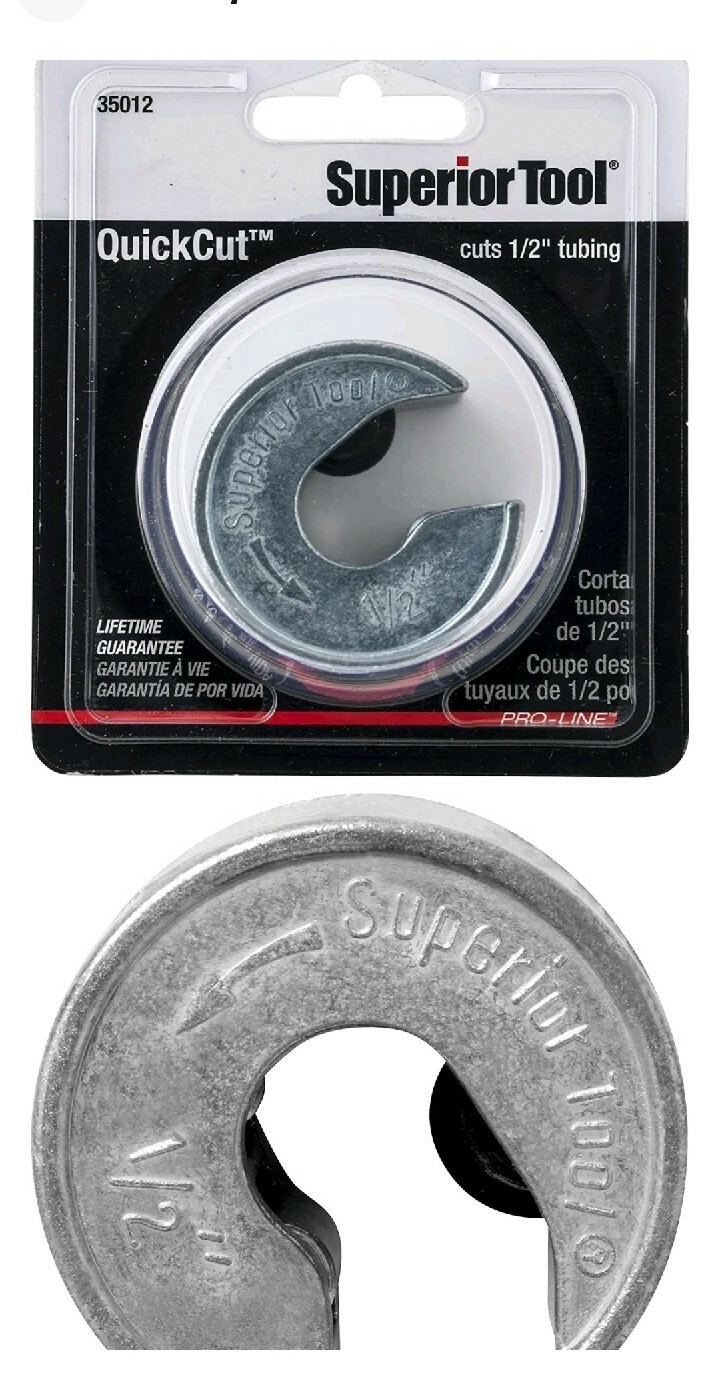 10 Pack Superior Tool 35012 1/2-Inch QuickCut Easy to Use Tubing Cutter ...