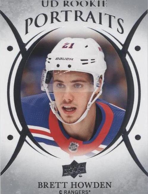 2018-19 Upper Deck - Ud Portraits Rookies Brett Howden #P-78 (RC) for ...