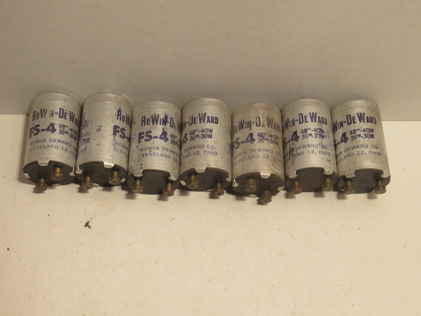 (LOT OF 7) ROWIN DEWARD FS-4 STARTER NEW | eBay