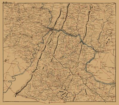 Historic County Map - Clarke County Virginia - 1864 - 25.95 x 23 | eBay