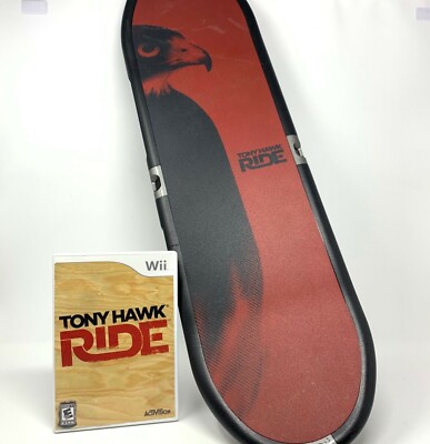 Tony Hawk Ride Bundle w/ Wireless Skateboard and Wii Game (with dongle ...