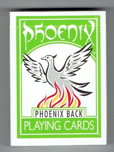 Rare Green Phoenix Playing Cards by Card Shark - New Sealed Deck of ...