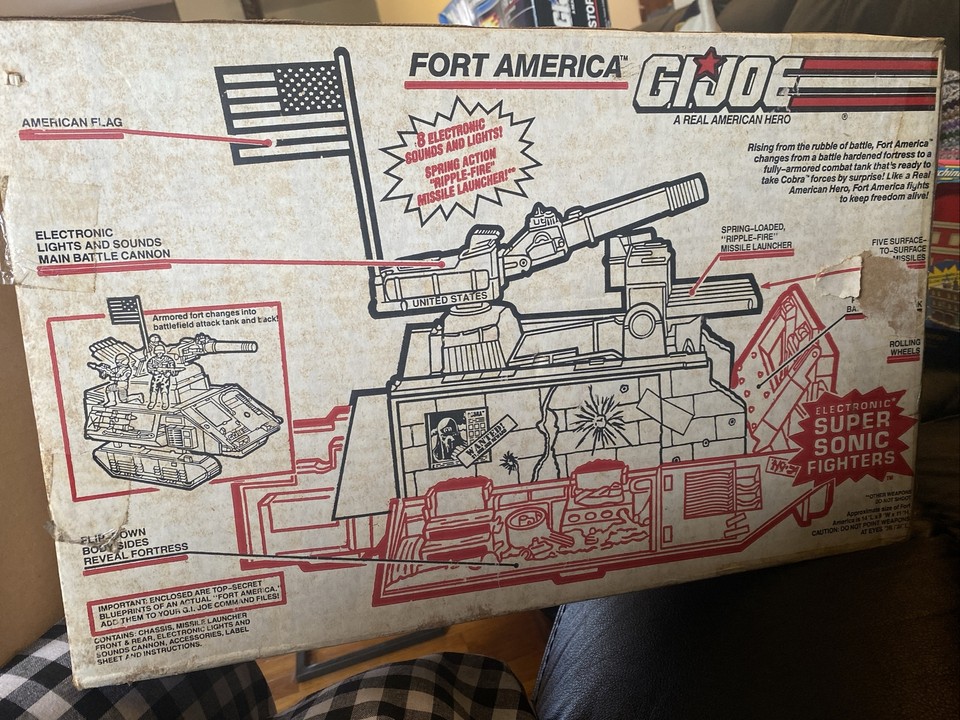 GI Joe Fort America Tank | eBay