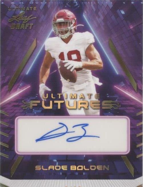 2022 Leaf Ultimate Draft - Ultimate Futures Slade Bolden #UF-SB1 Silver ...