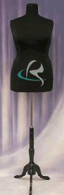 Female Plus Size 18-20 Mannequin Manequin Manikin Dress Form #F18/20BK ...