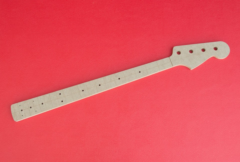 Jazz Bass Guitar Router Template Set wNeck and Pickguad 1/2 MDF CNC ...