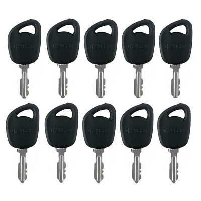 10X Ignition Key GY20680 For John Deere D100 D110 D120 D130 D140 D150 ...