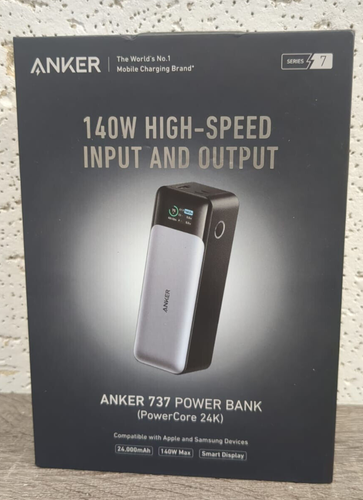 Anker 737 Portable Power Bank 140W 24000mAh Smart Display Charging ...