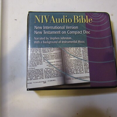 NIV AUDIO BIBLE NEW TESTAMENT 14 CD DISCS FAST SHIPPING NEW ...