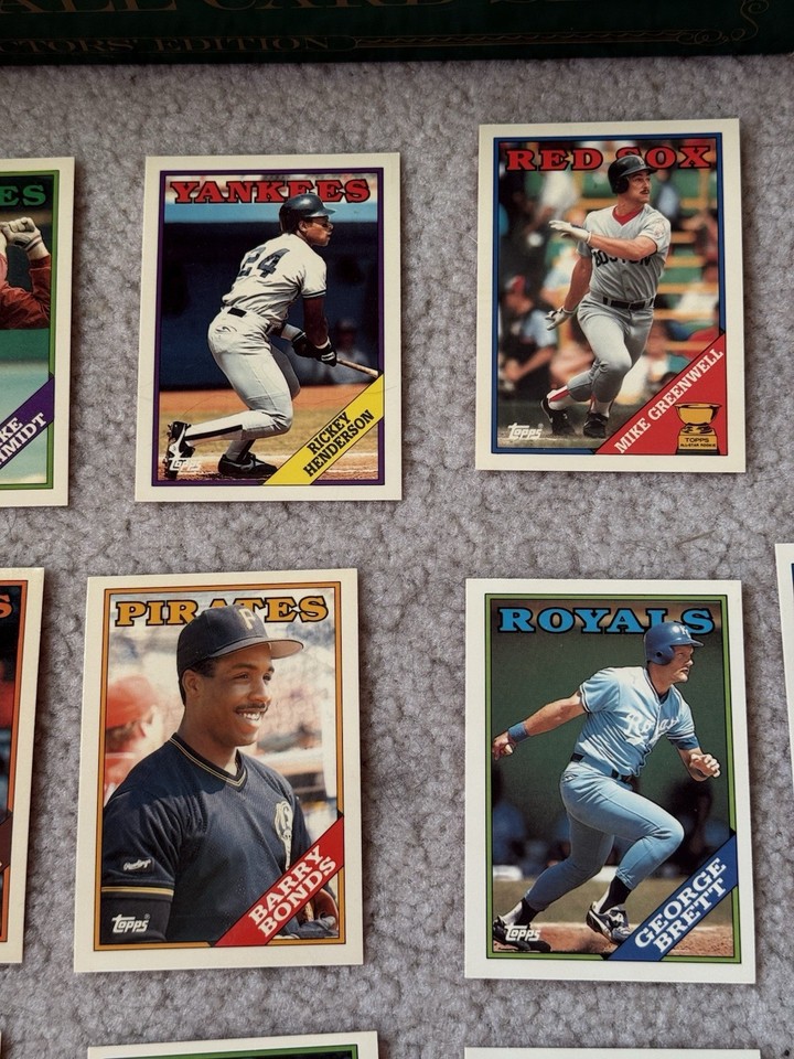 1988 Topps TIFFANY Baseball Complete Factory Set 792 Cards L113 | eBay