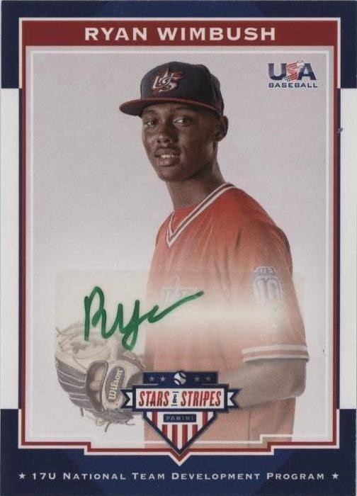 2017 Panini USA Baseball Stars & Stripes - 17u National Team Signatures ...