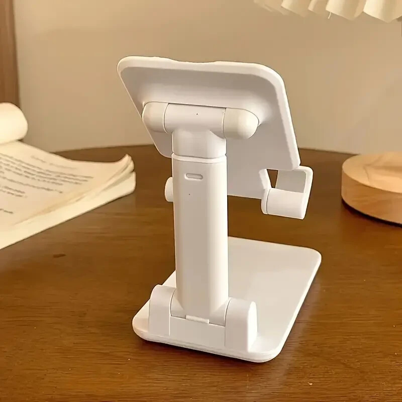 All WHITE Phone Desk Holder Stand Foldable Desktop Table Mount For ...