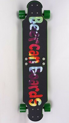BEERCAN BOARDS 32" GINGER ALE COMPLETE TYE-DYE BUBBLE LONGBOARD MADE IN ...