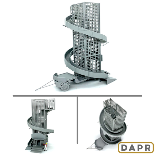 DAPR-OO Gauge Model Railway Scenery Kit -Fairground Lorry Helter ...