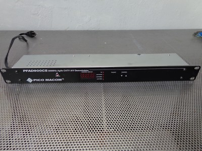 Pico Macom PFAD900CS Agile Audio Video DeModulator CATV Series 806 Mhz ...