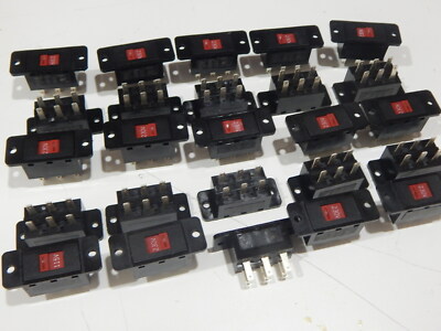 C&K V SERIES VOLTAGE SLIDE SWITCH 230V 115V - LOT OF 25 SWITCHES - FAST ...