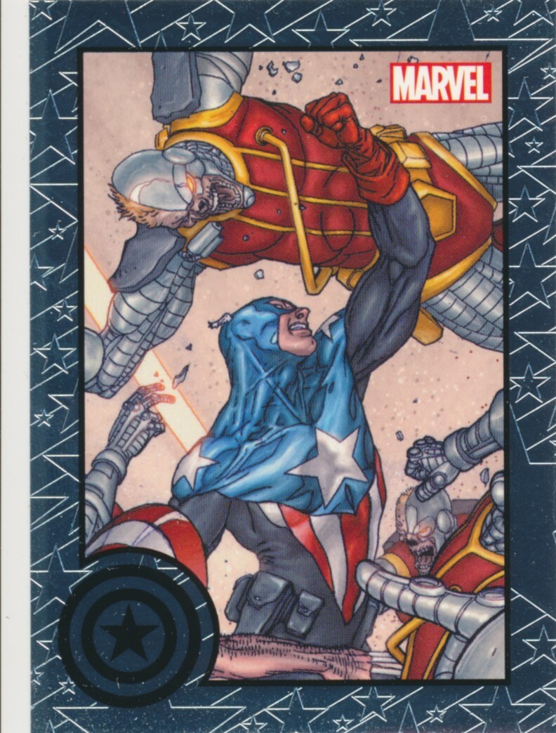 #107 CAPTAIN AMERICA vs DEATHLOK 2014 Marvel Universe GREATEST BATTLES ...