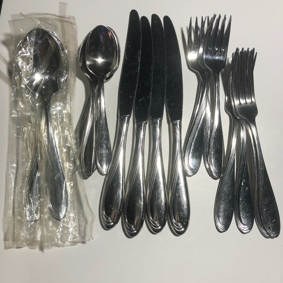 Oneida 20 Piece Stainless Flatware Set, Service for 4 - CHOICE of Pattern | eBay