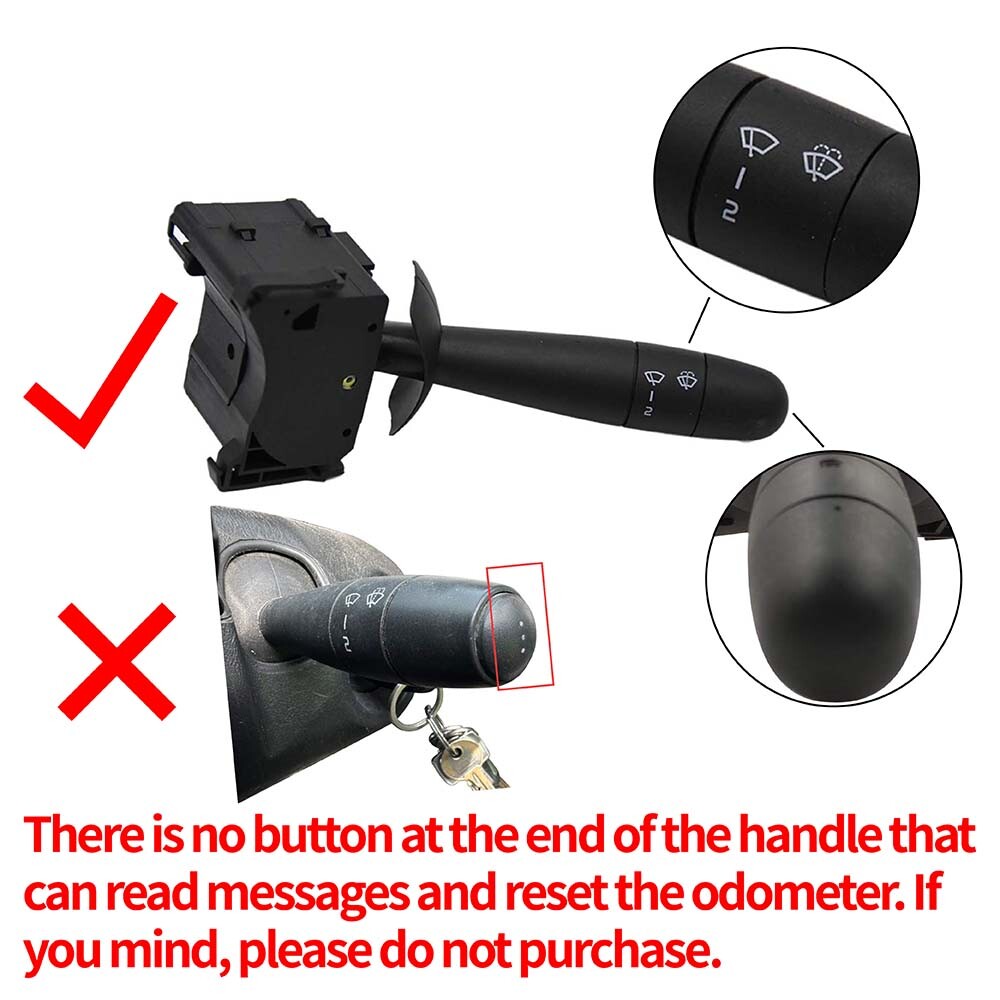 For Vauxhall Vivaro Movano Renault Trafic Front Windscreen Wiper Stalk ...