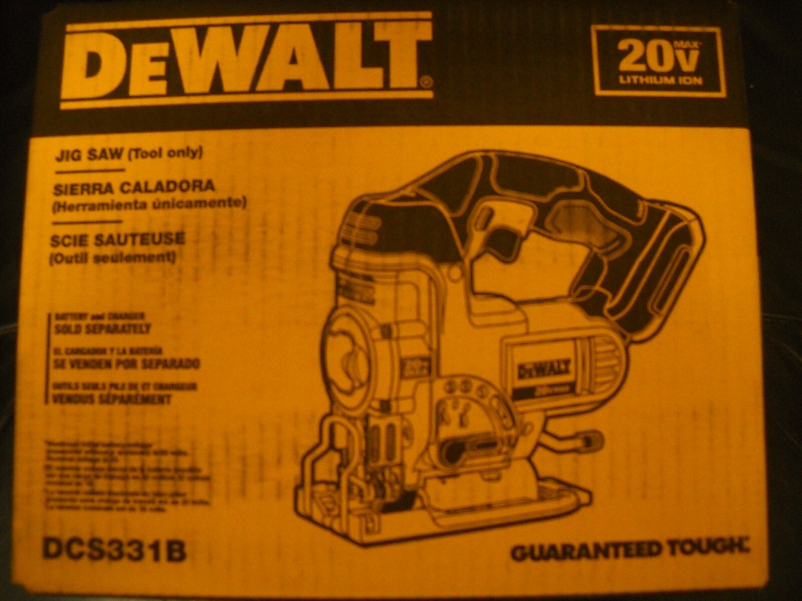 DEWALT DCS331B 20V Jig Saw Power Tool for sale online | eBay