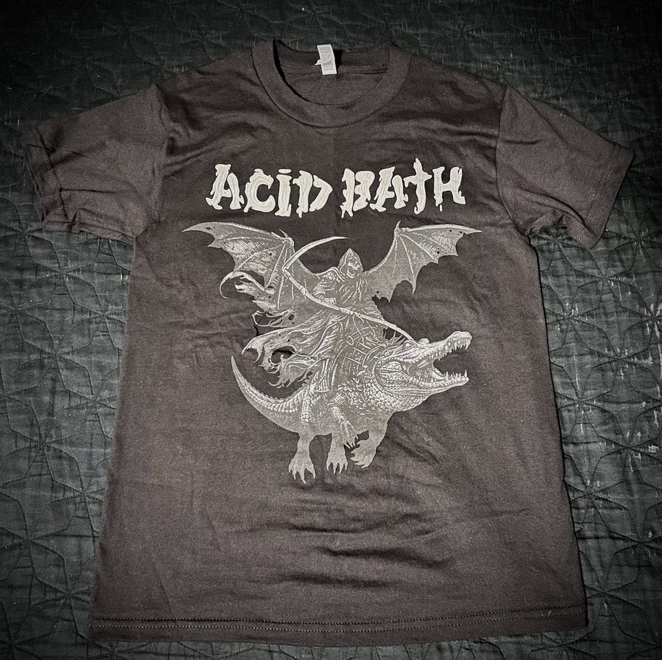 Acid Bath 2025 New Orleans Fillmore T Shirt Official Merch Plus Setlist ...