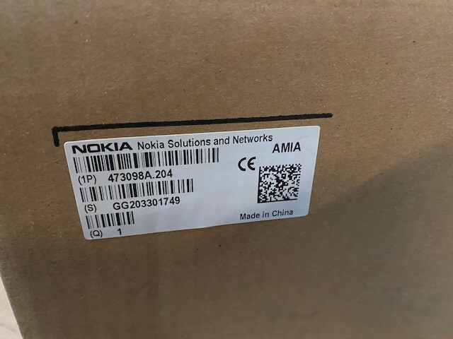 Nokia AMIA AirScale Base Station System Indoor 473098A.204 5G Ready ...