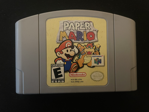 Paper Mario (Nintendo 64, 2001) 45496870782 | eBay