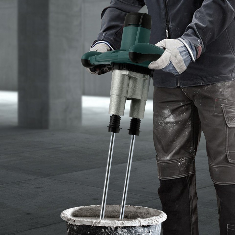 Portable Electric Handheld Concrete Mixer Drill 2800W Paint Cement ...