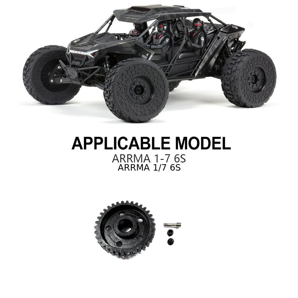 RCGOFOLLOW 1pcs Steel Hardened Gear For 1/7 Rc Gear ARRMA 6S RC Car Part RC Car | eBay