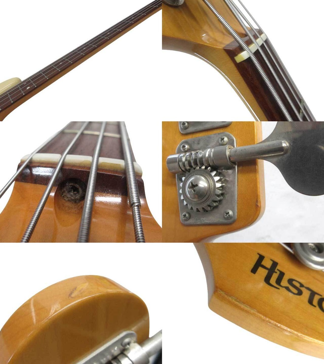 Electric Bass Guitar HISTORY SZP-1 VWH PBtype Manufactured Electric Bass Guitar HISTORY SZP-1 VWH PBtype Manufactured