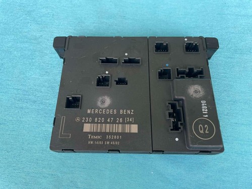 03-12 Mercedes R230 SL550 SL55 AMG SL550 Door Control Module Left Side ...