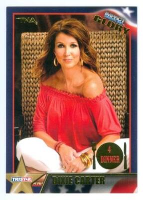 DIXIE CARTER "GOLD SP BASE CARD #108" TRISTAR TNA GLORY | eBay