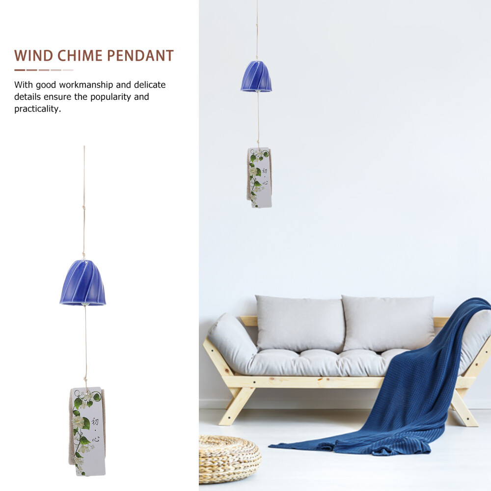 Decorative Wind Bell Outdoor Chimes Handmade Ceramic Japanese-style ...