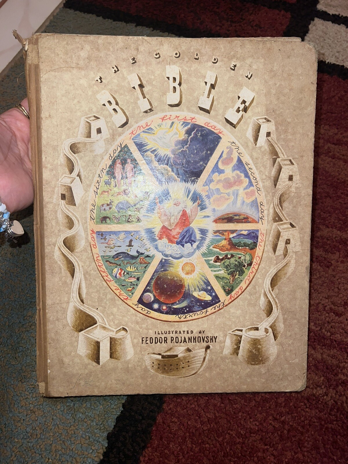 The Golden Bible from the KJV of the Old Testament, Feodor Rojankovsky ...