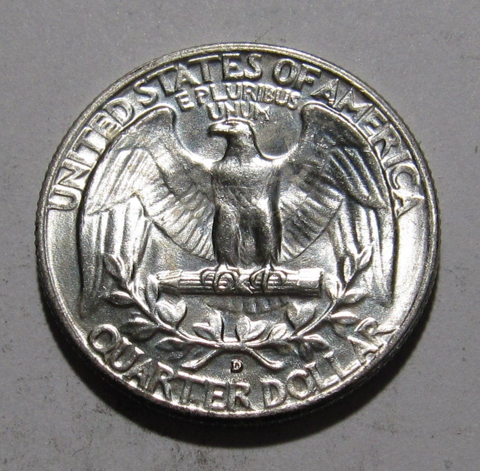 1955 D Washington Quarter - BU Condition - 37SA | eBay