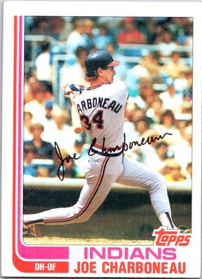 Joe Charboneau Cleveland Indians 1982 Topps #630 | eBay