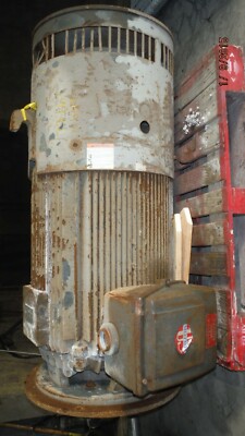 250 HP US Electric Motor, 1800 RPM, 449VP Frame, TEFC, 2300 V, VSS, EOK ...