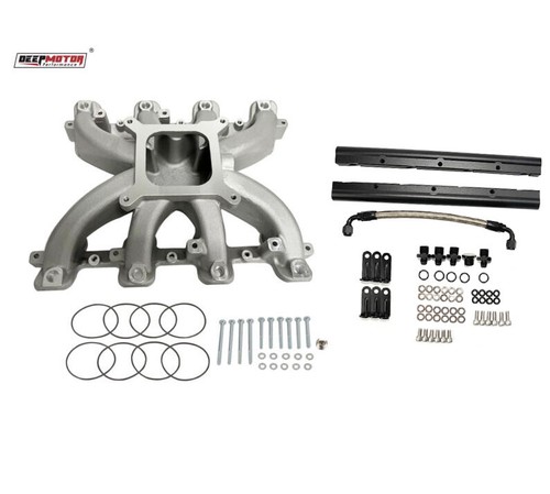 Aluminum Single Plane EFI Intake Manifold for Gen III LS1 LS2 LS6 with ...