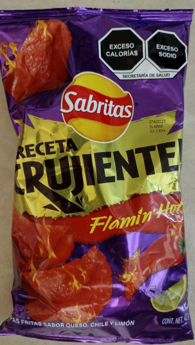 Papas Fritas Cheetos Picantes Potato Chips De Habanero De Doctor
